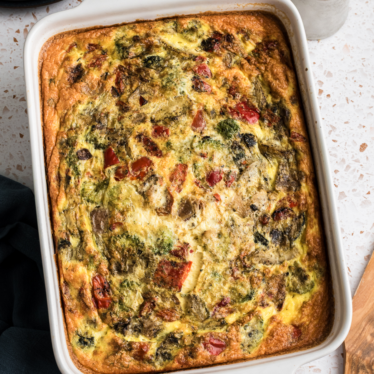 Cottage Cheese Egg Bake (High Protein & Easy Meal Prep)